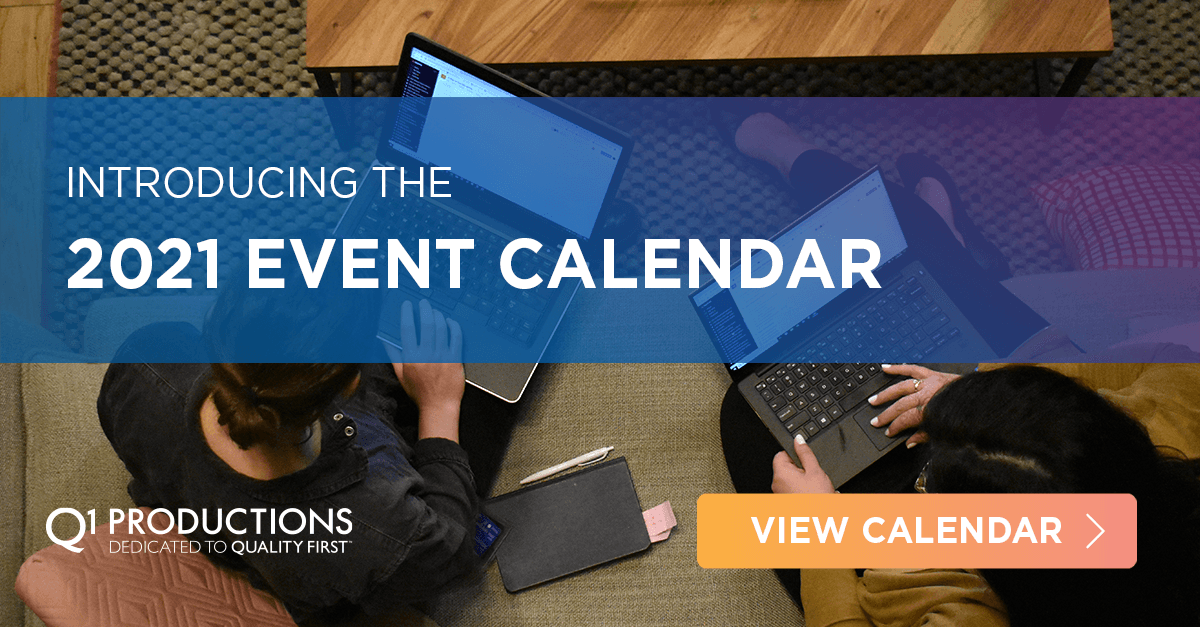 2022 Event Calendar - Q1 Productions