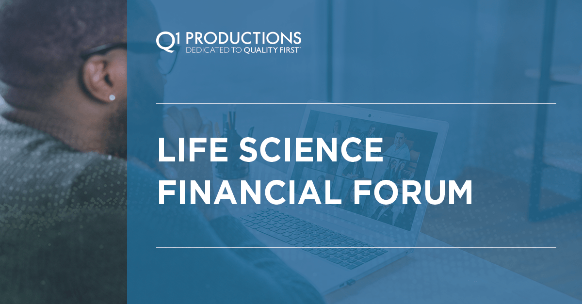 13th Annual Life Science Financial Forum - Q1 Productions