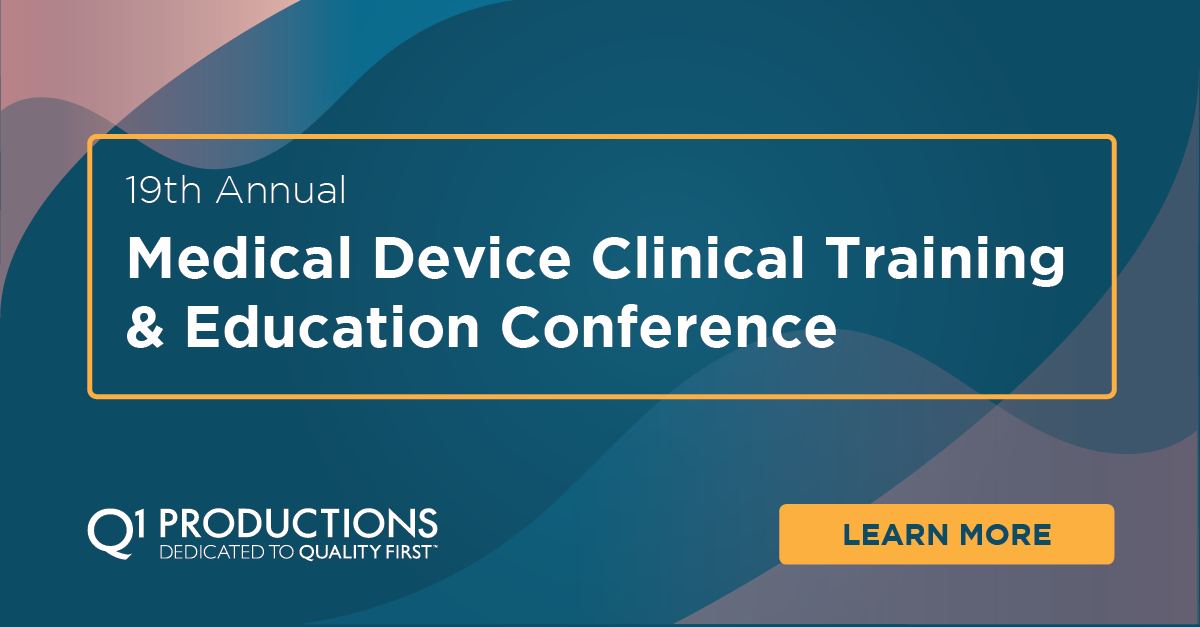 Semi-Annual Medical Device Clinical Training & Education Conference ...