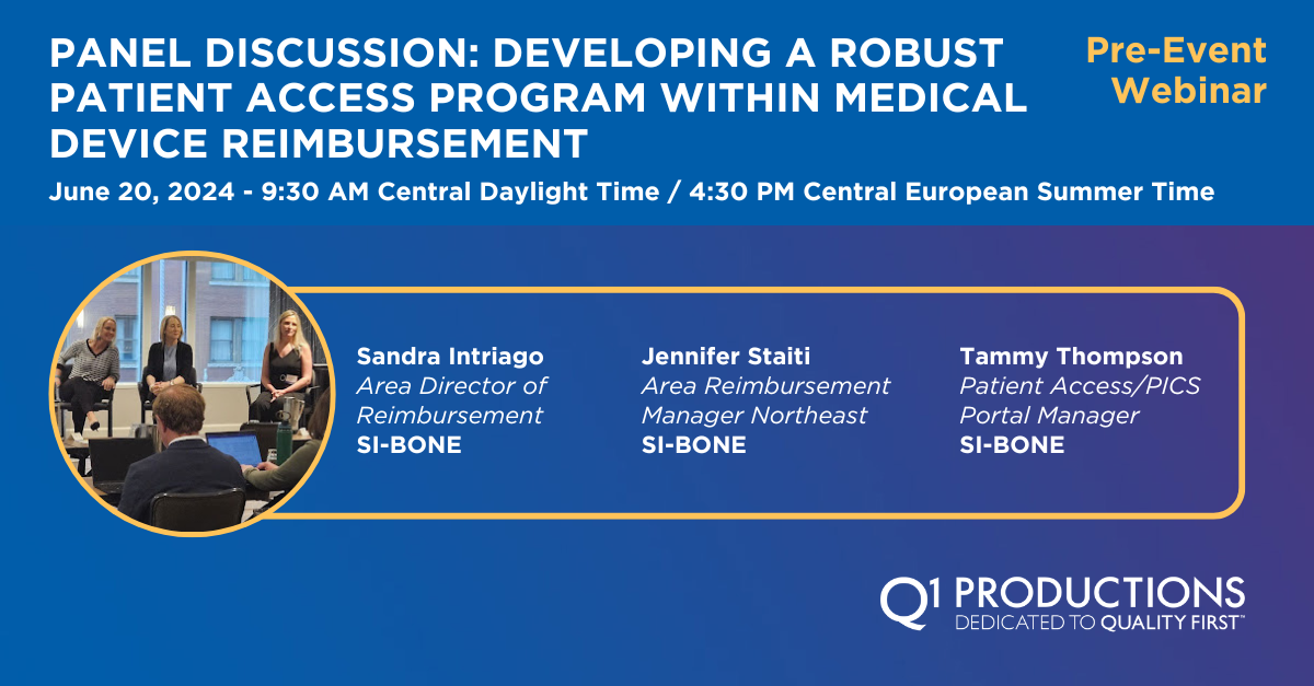 Panel Discussion: Developing a Robust Patient Access Program Within ...